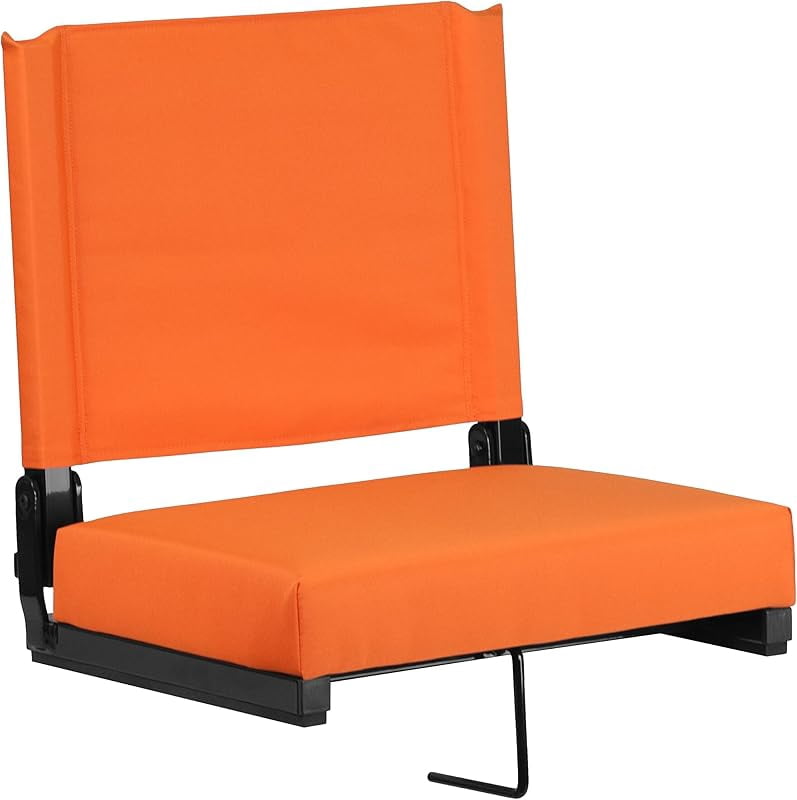 Grandstand Portable Stadium Seat for Bleachers or Benches, Folding ...