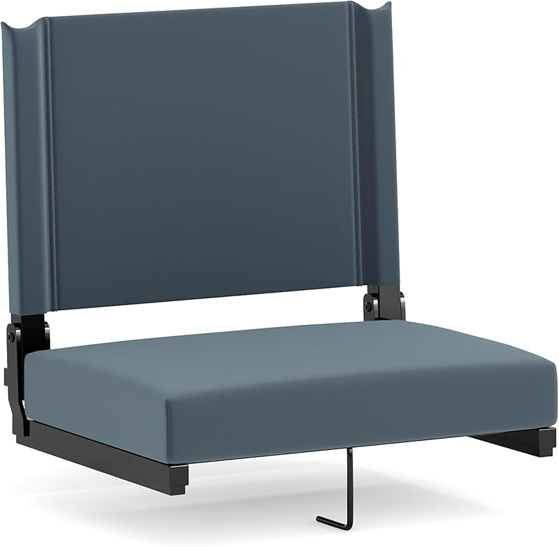 Grandstand Portable Stadium Seat for Bleachers or Benches, Folding ...