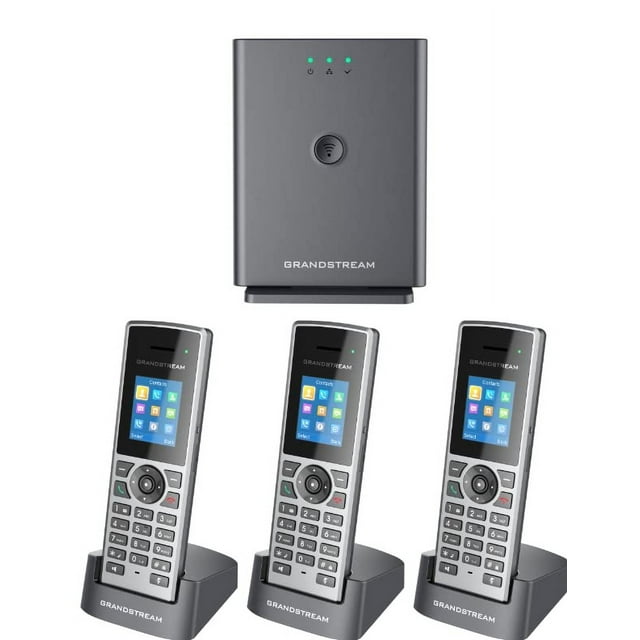 Grandstream DP752 Long-Range DECT Base Station + DP722 Units DECT HD ...
