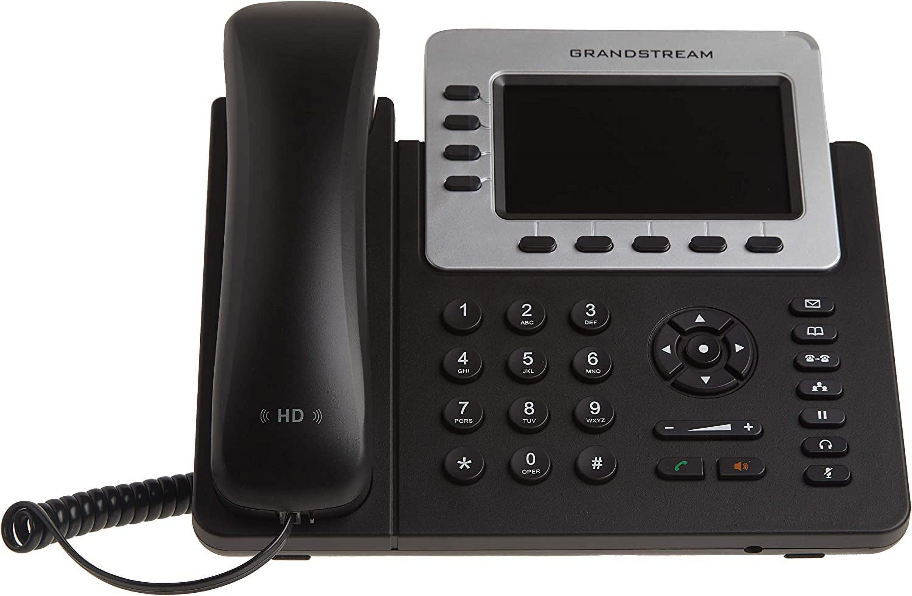 Grandstream Enterprise IP Phone GS-GXP2140 (4.3" Color Display, POE ...