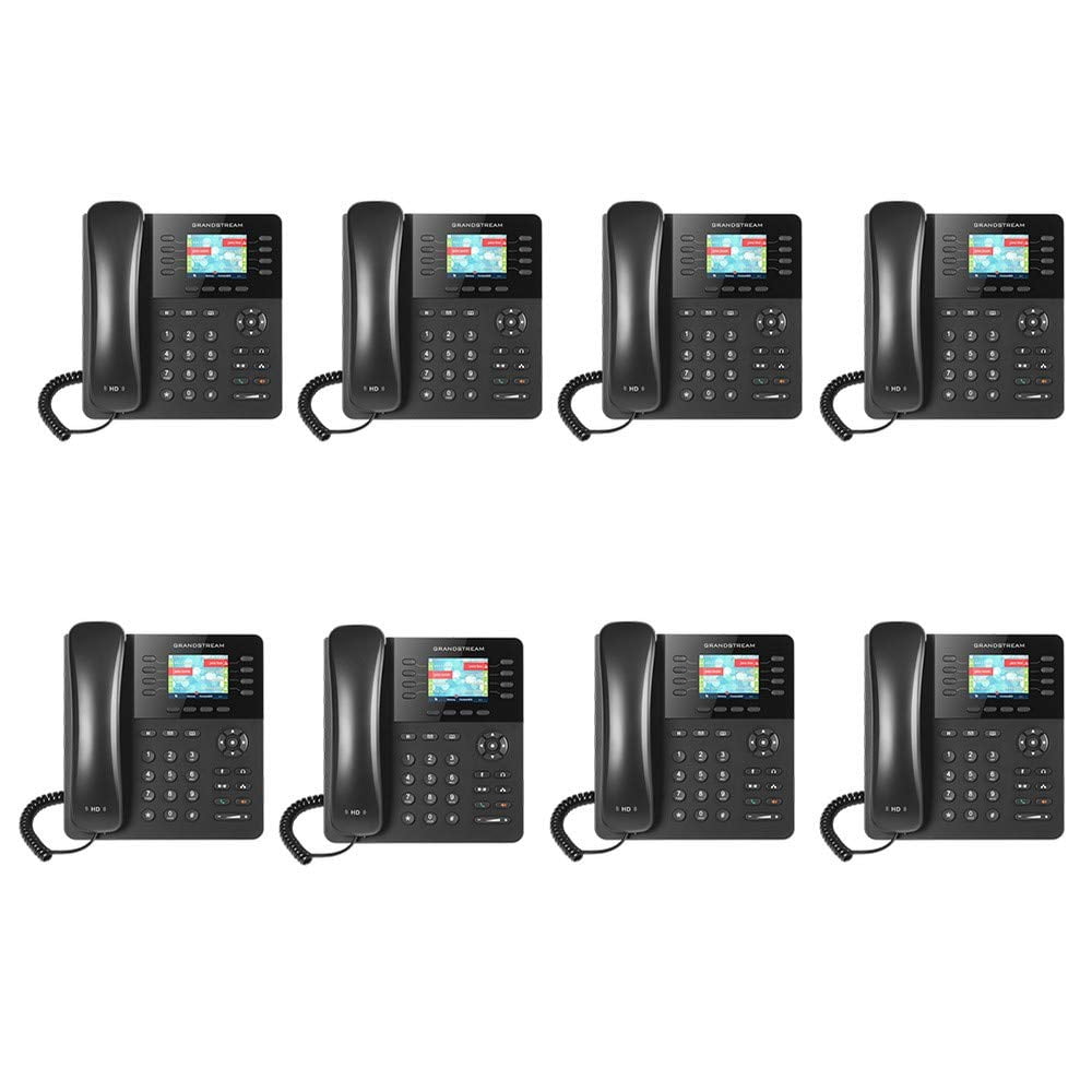 Grandstream GXP2135 8-Pack IP Phone Enterprise High Performance 8lines ...