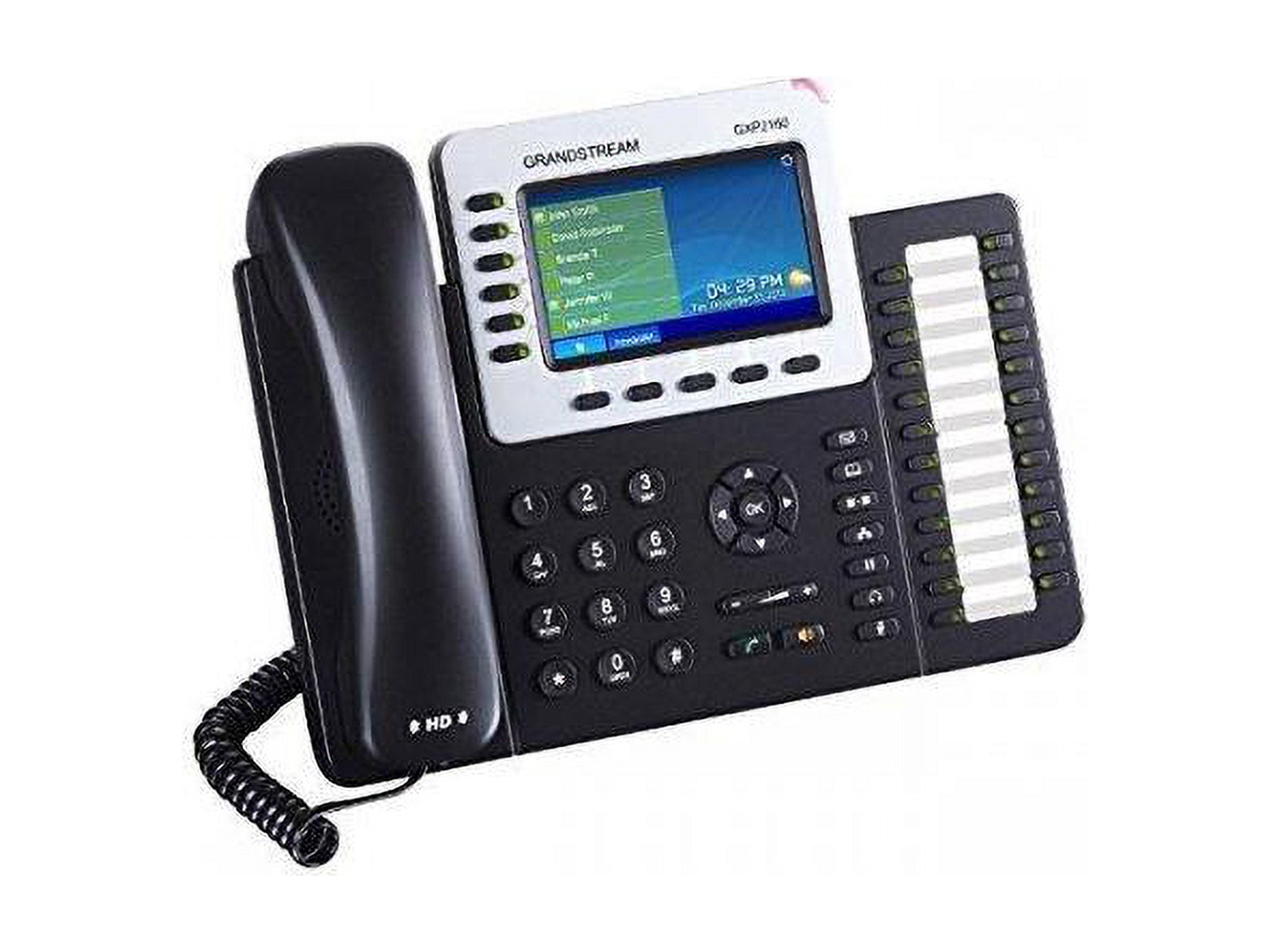 Grandstream Gxp2160 Ip Phone - Bluetooth - Desktop Wall Mountable ...