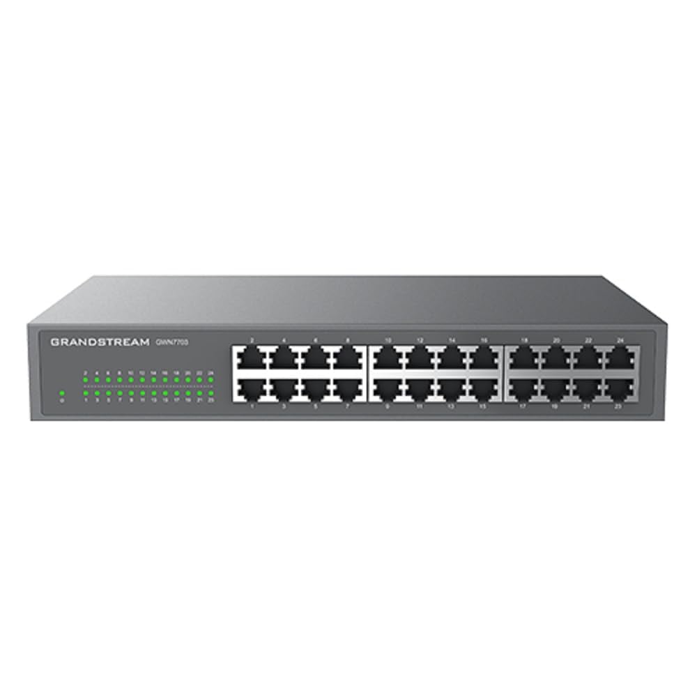 Grandstream IPG-GWN7703 Unmanaged Network Switch Key Features: Plug-and ...