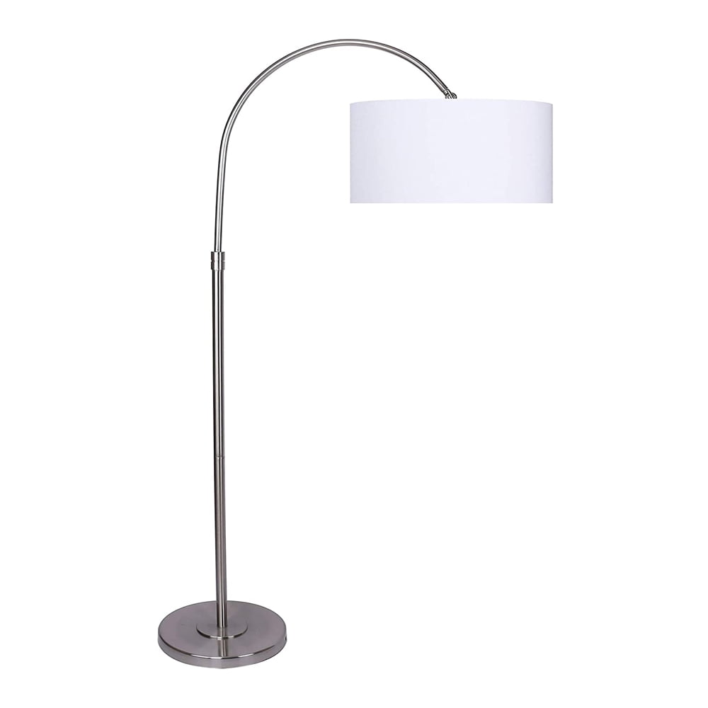 Grandview Gallery 63.5 Inch Tall 100W Modern Arc Floor Lamp, Brushed ... Grandview Gallery 63.5 Inch Tall 100W Modern Arc Floor Lamp, Brushed ...