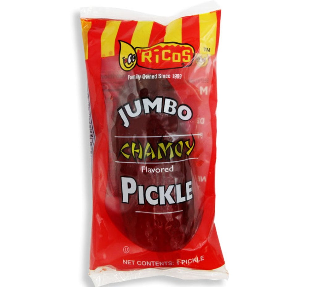 Grandys Candys Chamoy Flavored Jumbo Pickle Individually Packaged ...