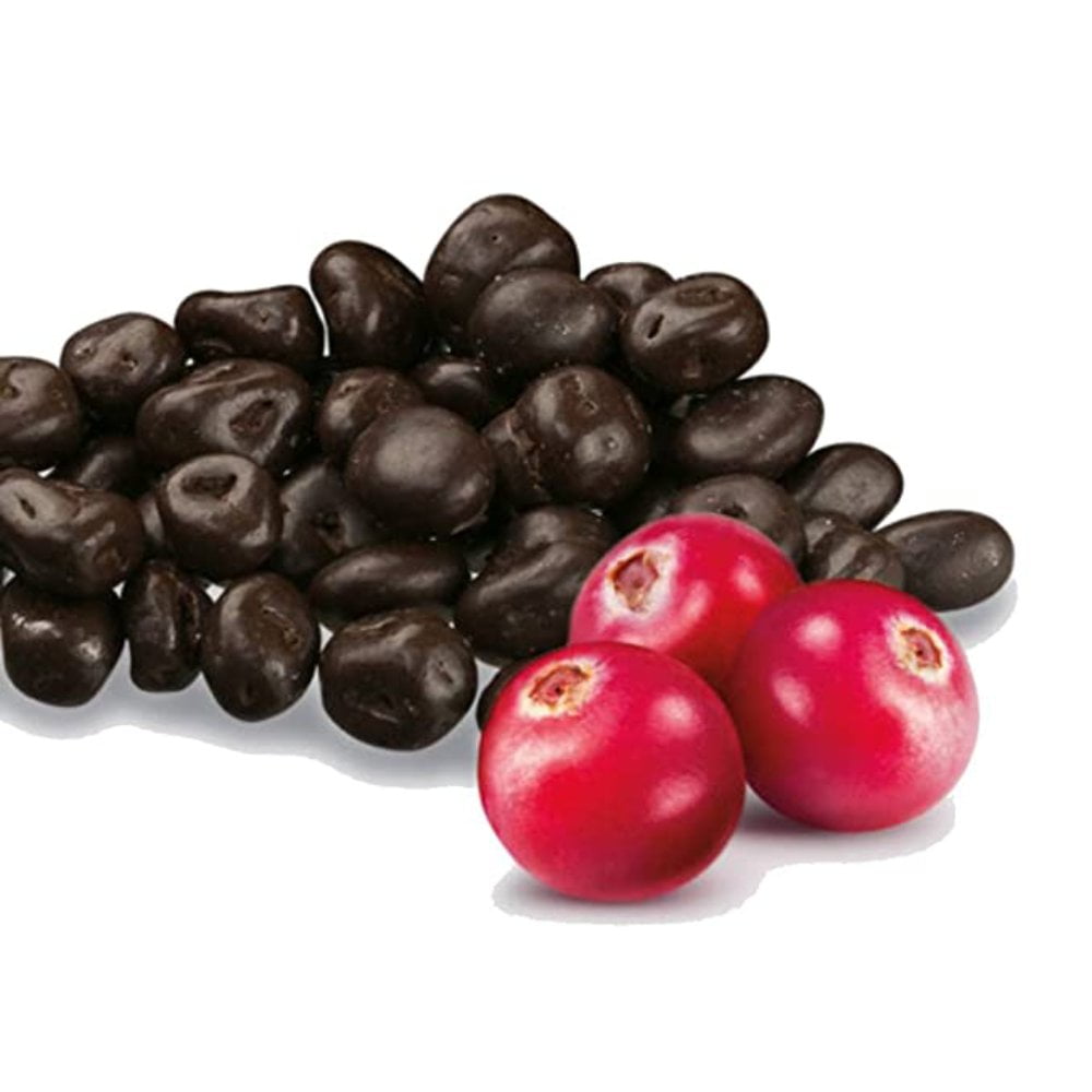Grandys Candys Gourmet Dark Chocolate Covered Cranberries, 1 Pound ...