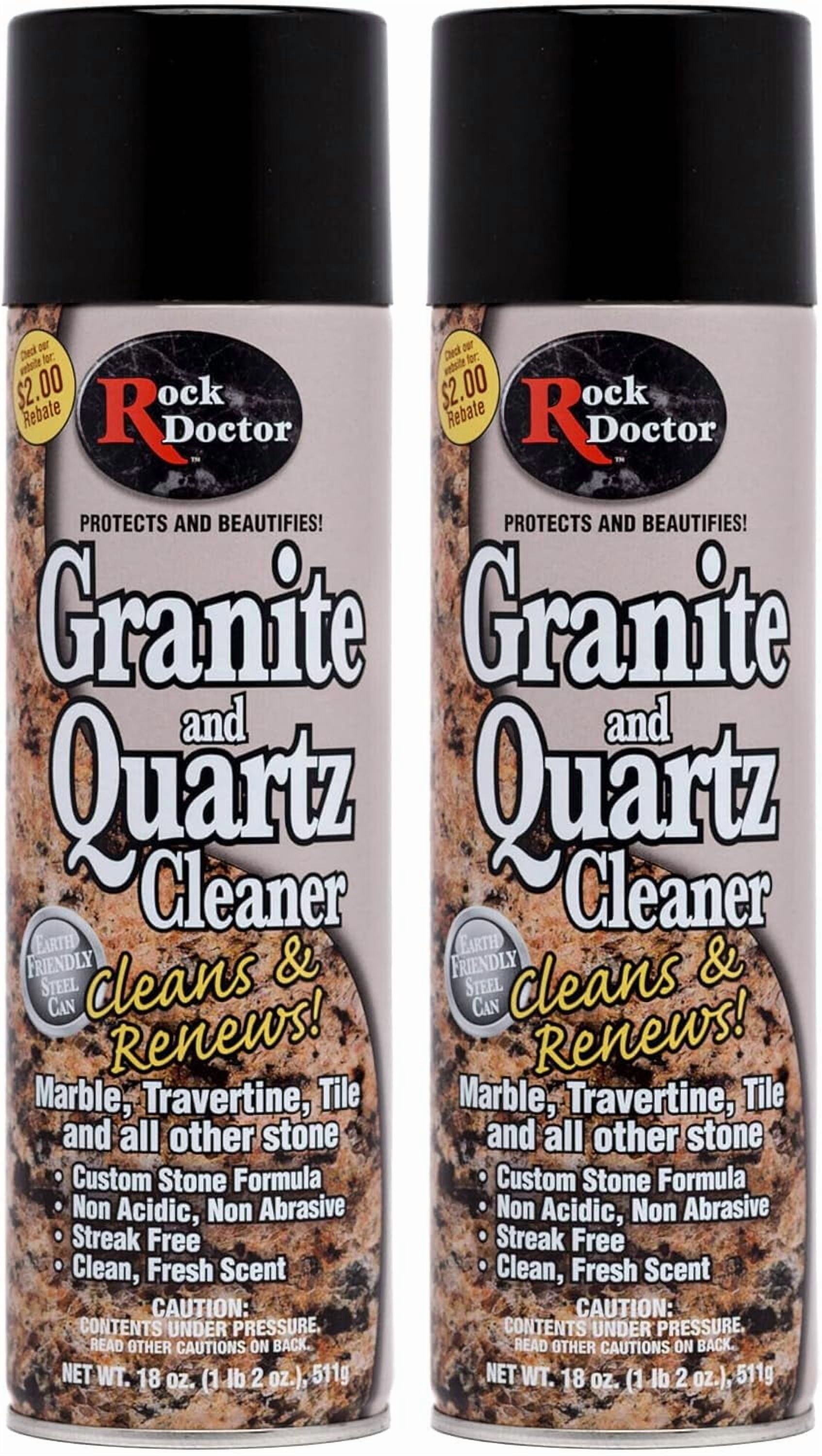 Granite Cleaner, Cleans& Renews Surfaces, Granite/Marble Countertop ...