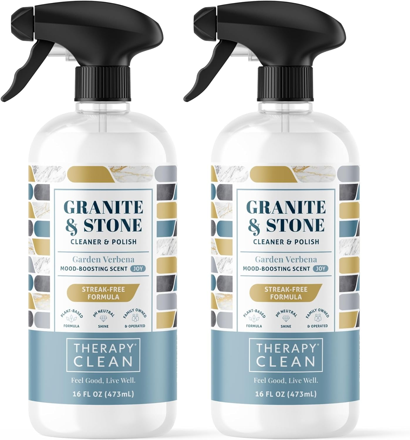 Granite Cleaner & Polish (2 Pack) - Granite Countertop Cleaner for ...