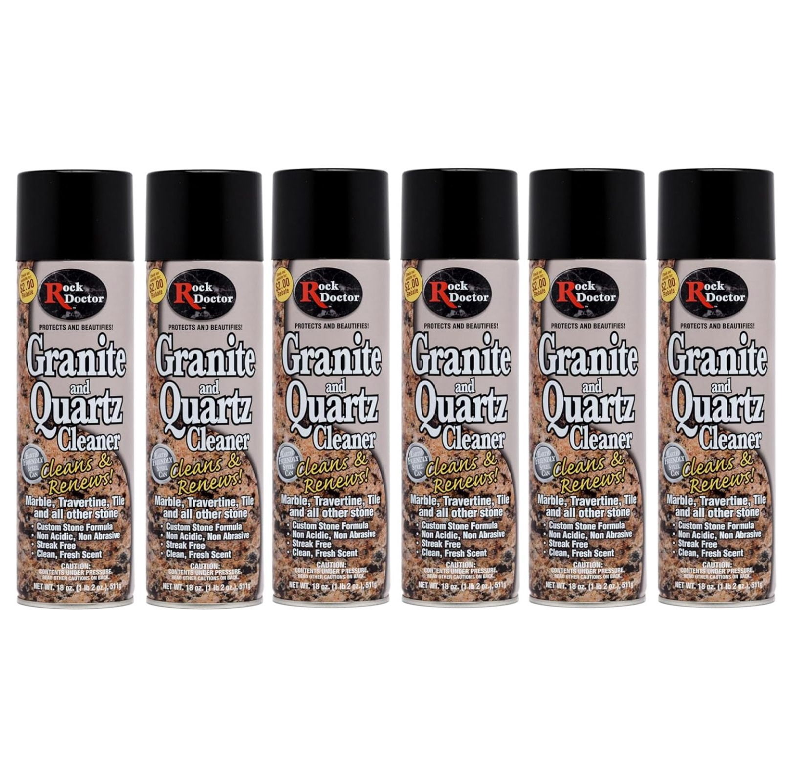 Granite & Cleaner Spray 18 oz. Can, Cleans Tile, Marble, Kitchen ...