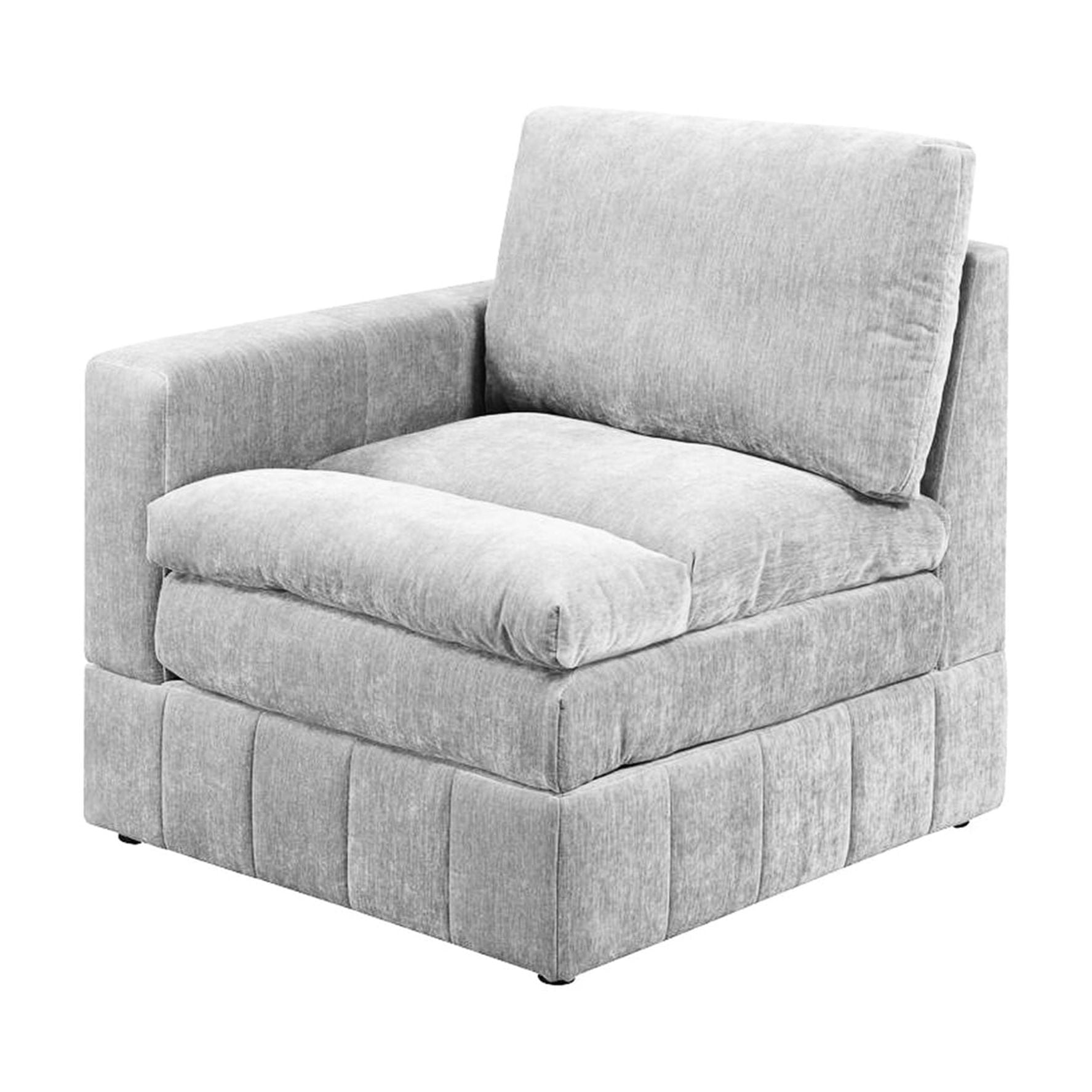 Granite Color Suede - Plush Pillow Top Seat - Primary Living Space ...