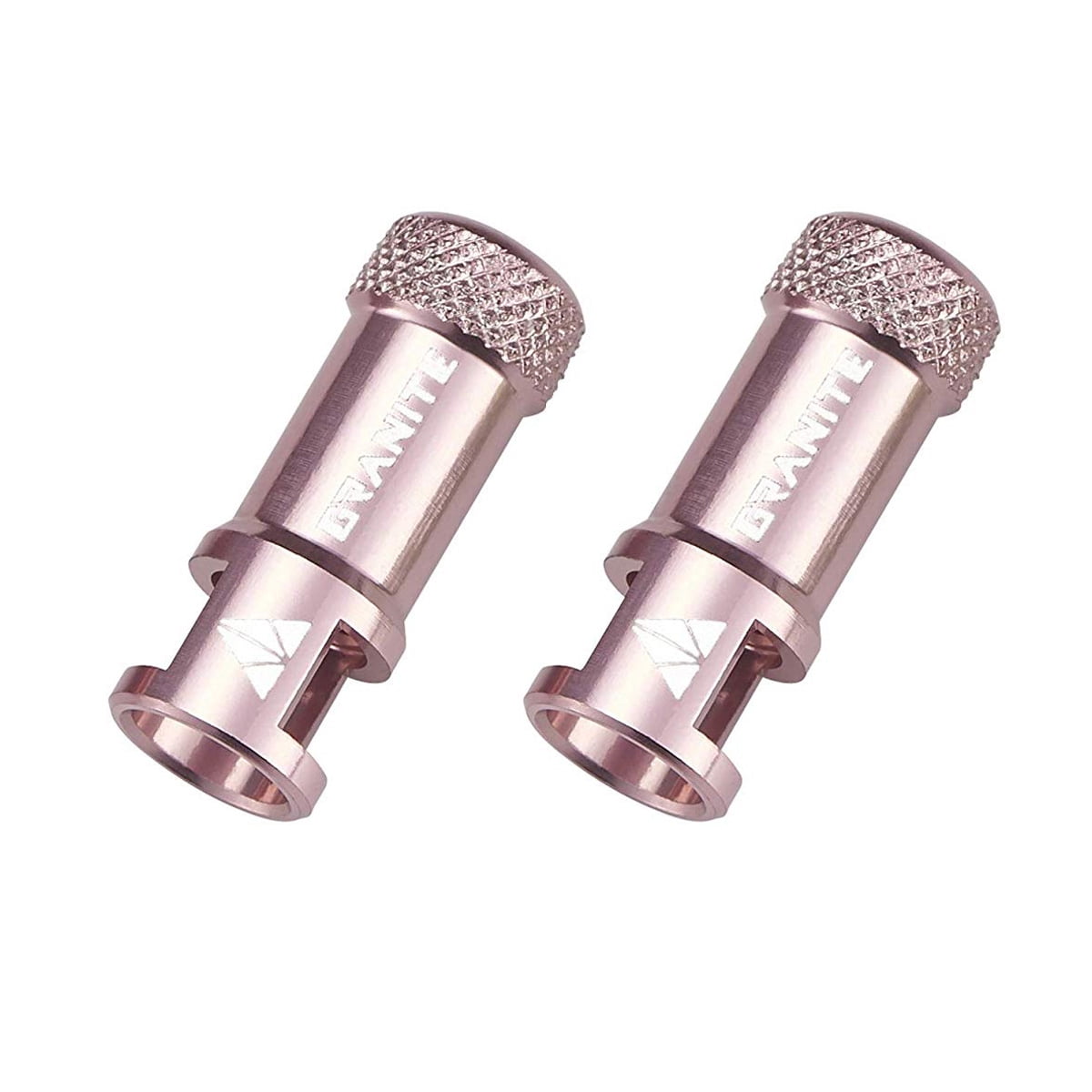 Granite-Design Juicy Nipples Presta Valve Core Tool Cap Set of 2, Pink ...