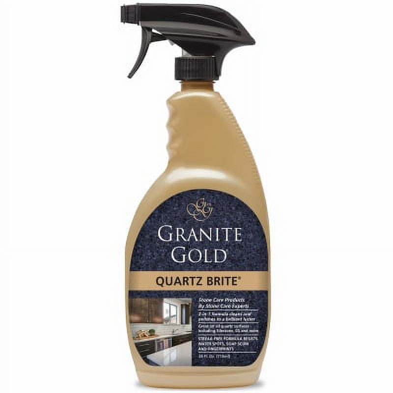 Granite Gold Quartz Cleaner and Polisher, 24 OZ, Citrus Formula ...