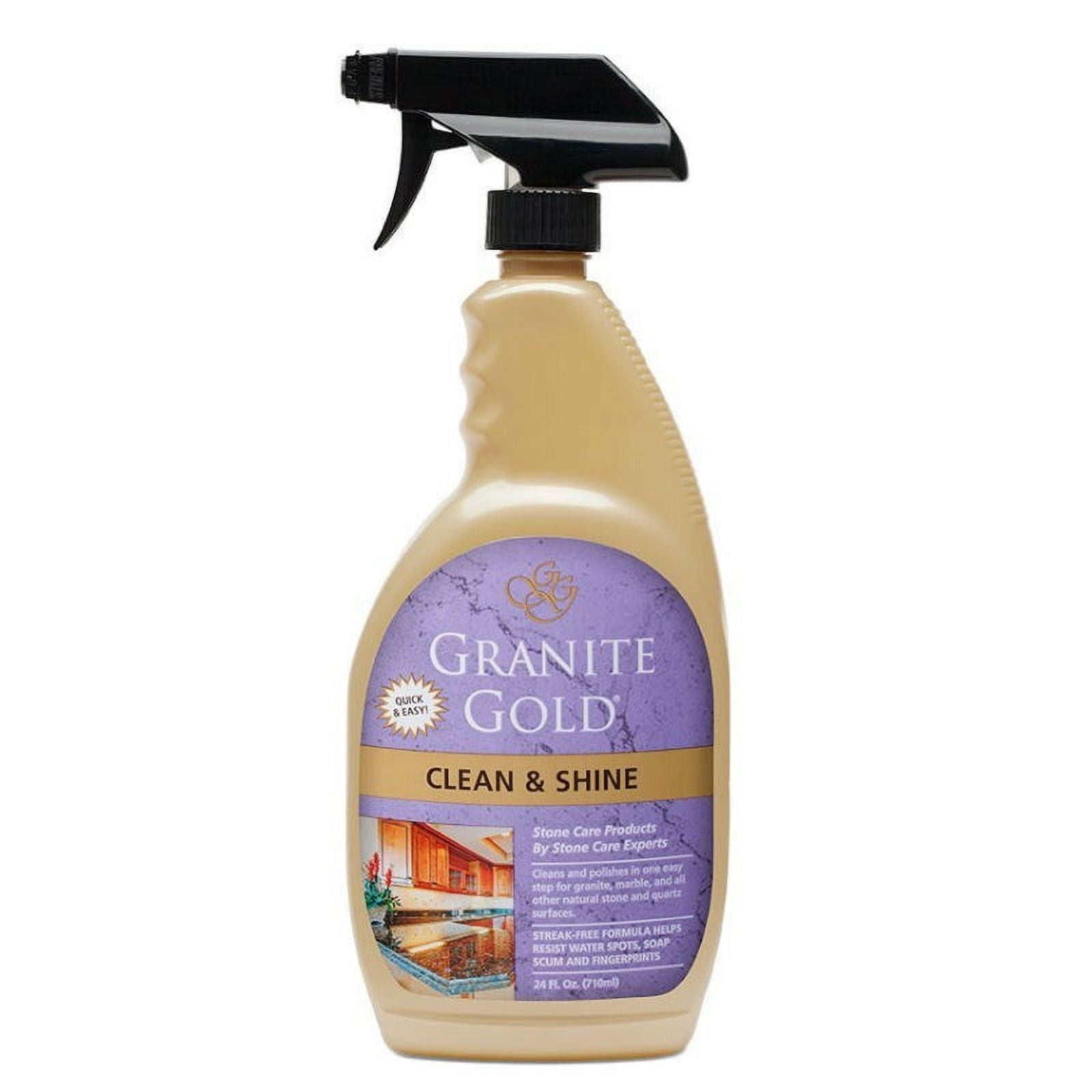 Granite Gold GG0047 Non-Toxic Clean & Shine Spray, 24 Oz, Each ...