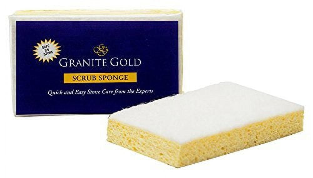Granite Gold Gentle Stone Care Scrub Sponge - Non-Scratch for Granite ...