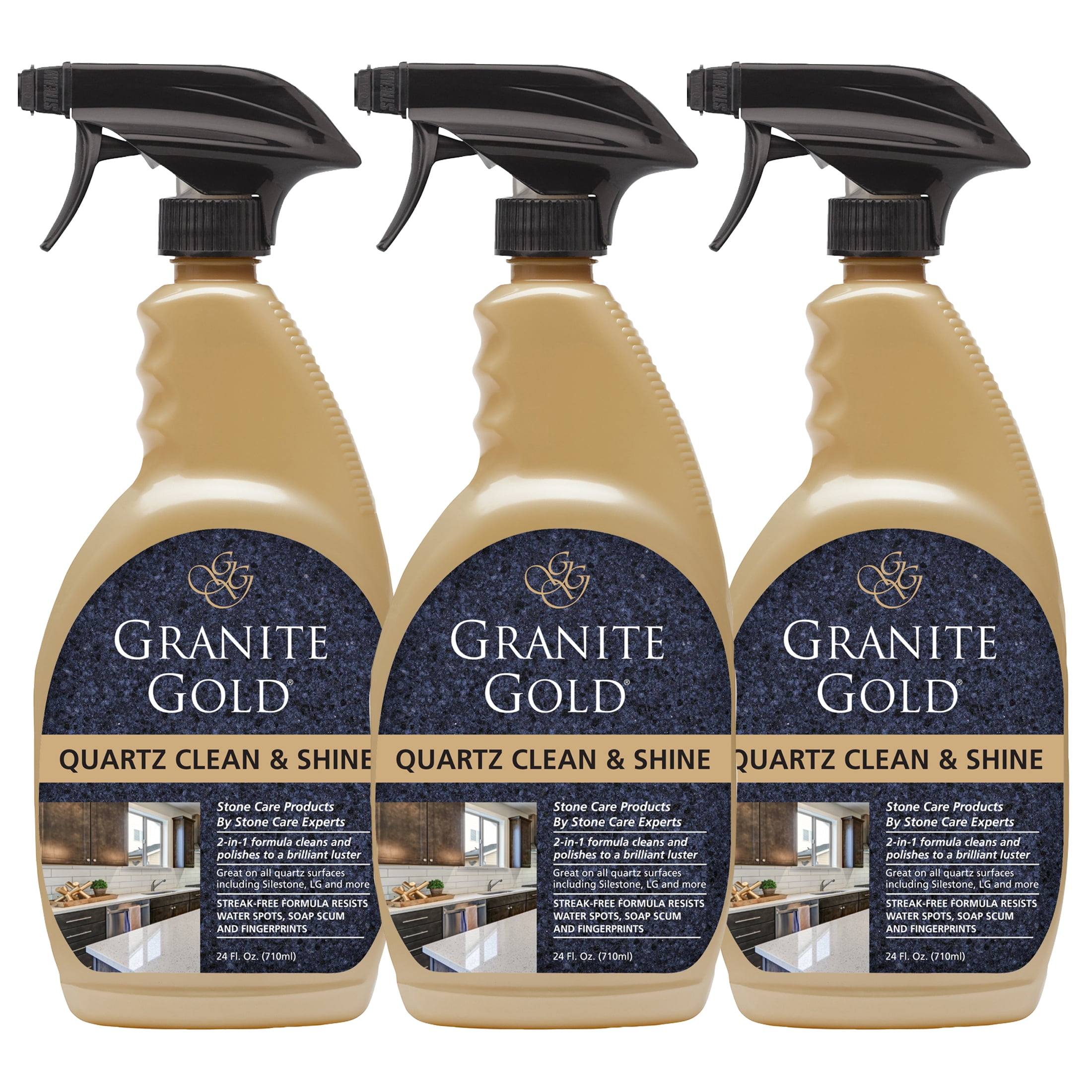 Granite Gold Quartz Clean & Shine 24 oz, 3pk - Walmart.com