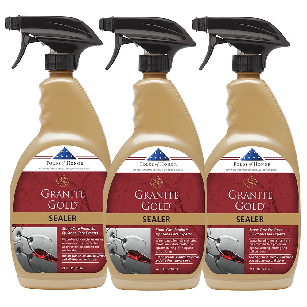 Granite Gold Countertop Sealer, Stone Care Seal Spray, Marble Protector ...