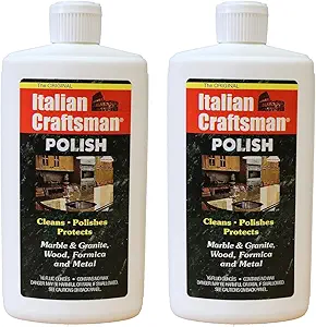 Granite & Mable Polish - Cleans & Protects - Italian Craftsman Made in ...