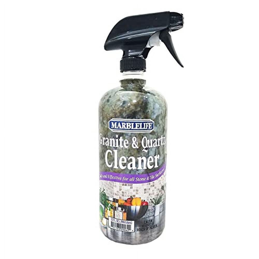 Granite & Quartz Cleaner, Safe & Powerful Granite Countertop Cleaner ...