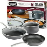 Granite Stone PRO 5-Piece Non-stick Cookware Set, Hard Anodized ...