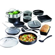 Granite Stone Classic Blue 15 Piece Pots and Pans Set, Nonstick ...