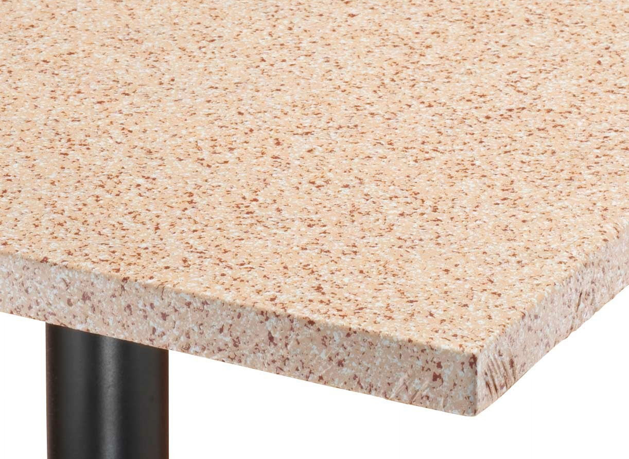 Granite Vinyl Elasticized Banquet Table Cover, Crafted with Heavy-Duty ...