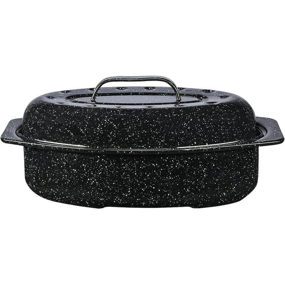 Granite Ware Covered Oval Roaster