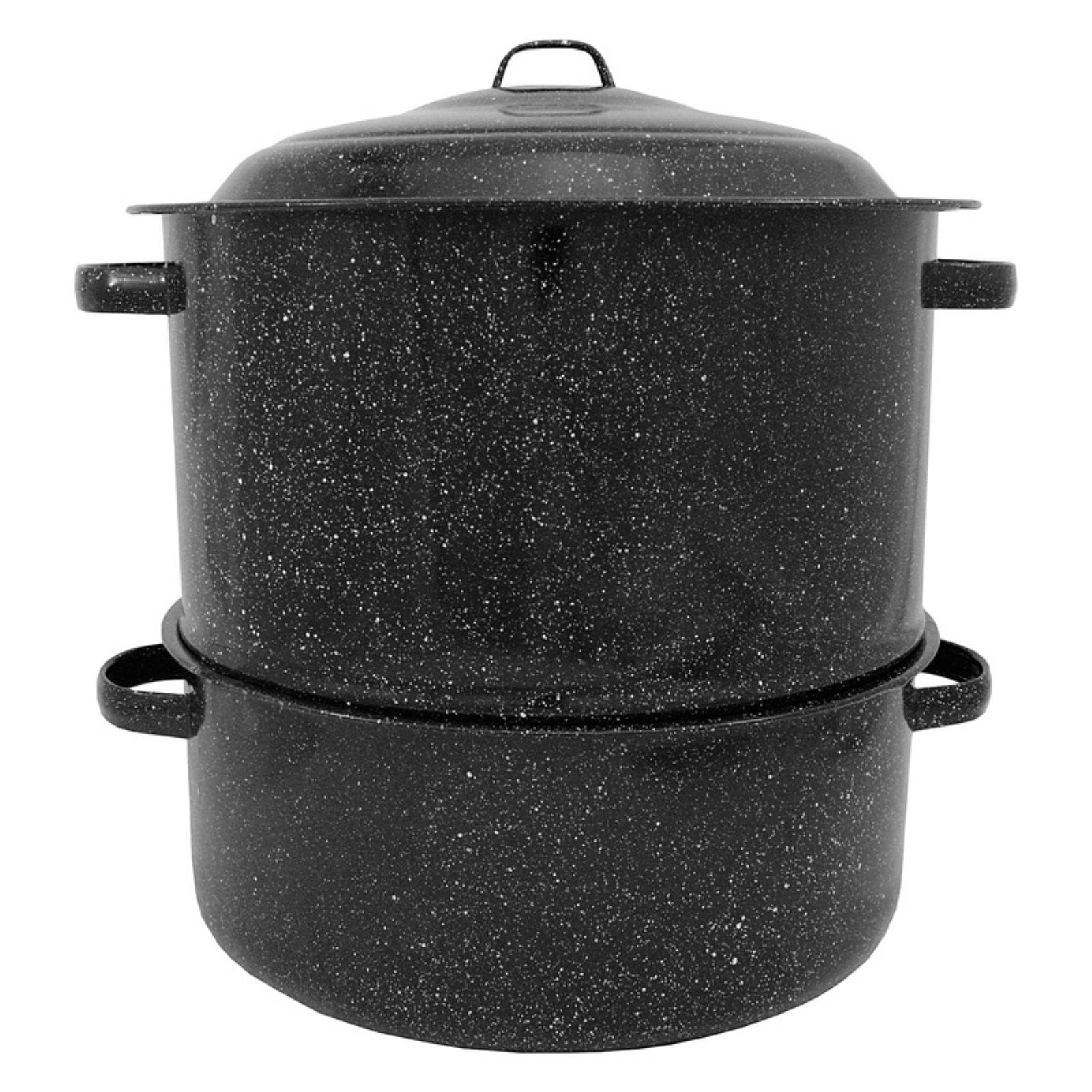 Columbian 6317-1 Clam/Lobster Steamer 19Qt Blk - Walmart.com