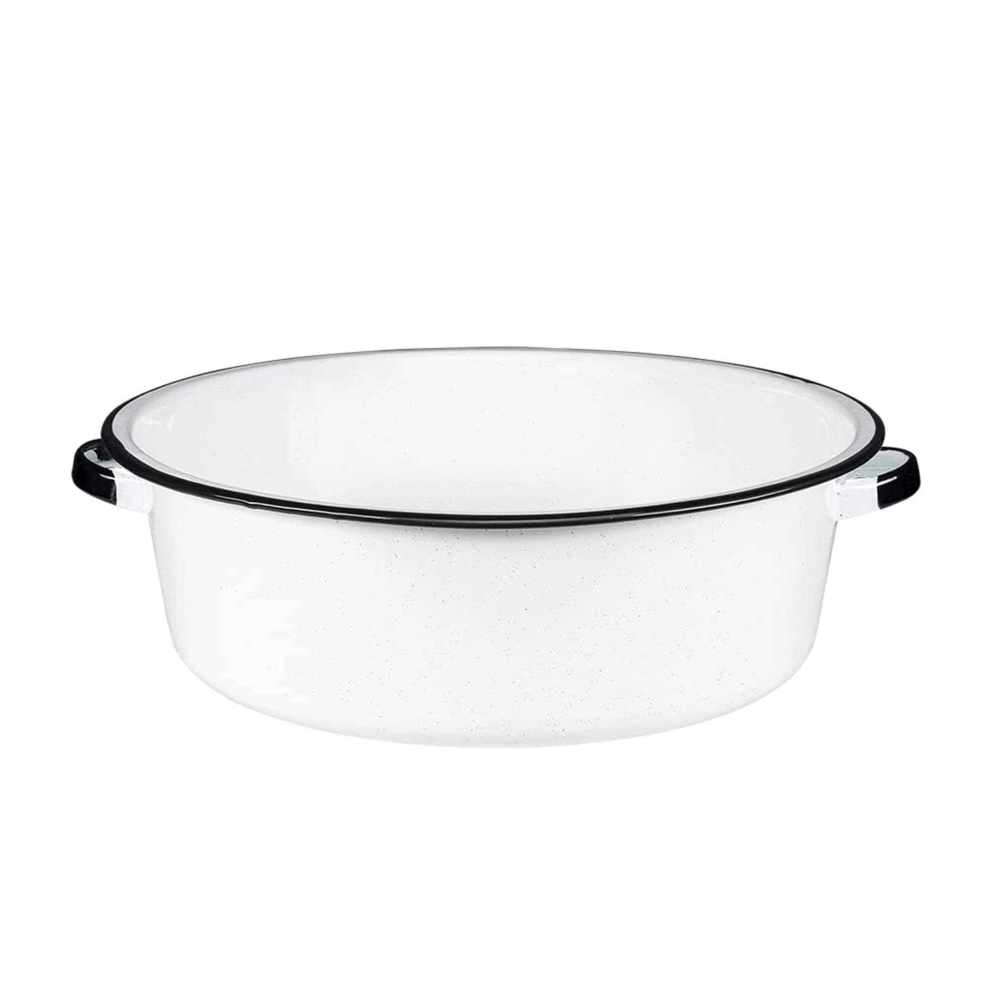 Granite Ware 15-Quart Dish Pan, Enamel on Steel with Handles, Deep for Dishwashing, Speckled ...