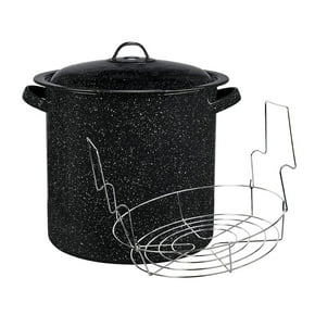 Water Bath Canners for Home Use in Various Sizes and Materials
