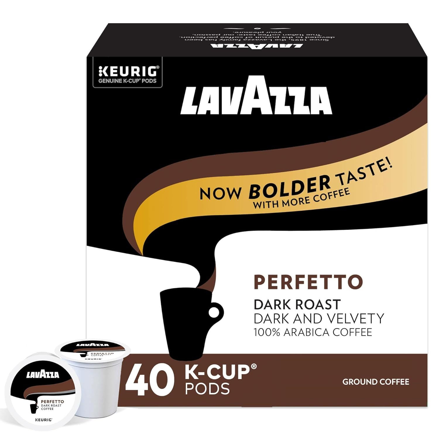 ZYSF Perfetto Single-Serve Coffee K-Cups for Keurig Brewer 40 Count ...