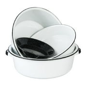 White Enamel Pan