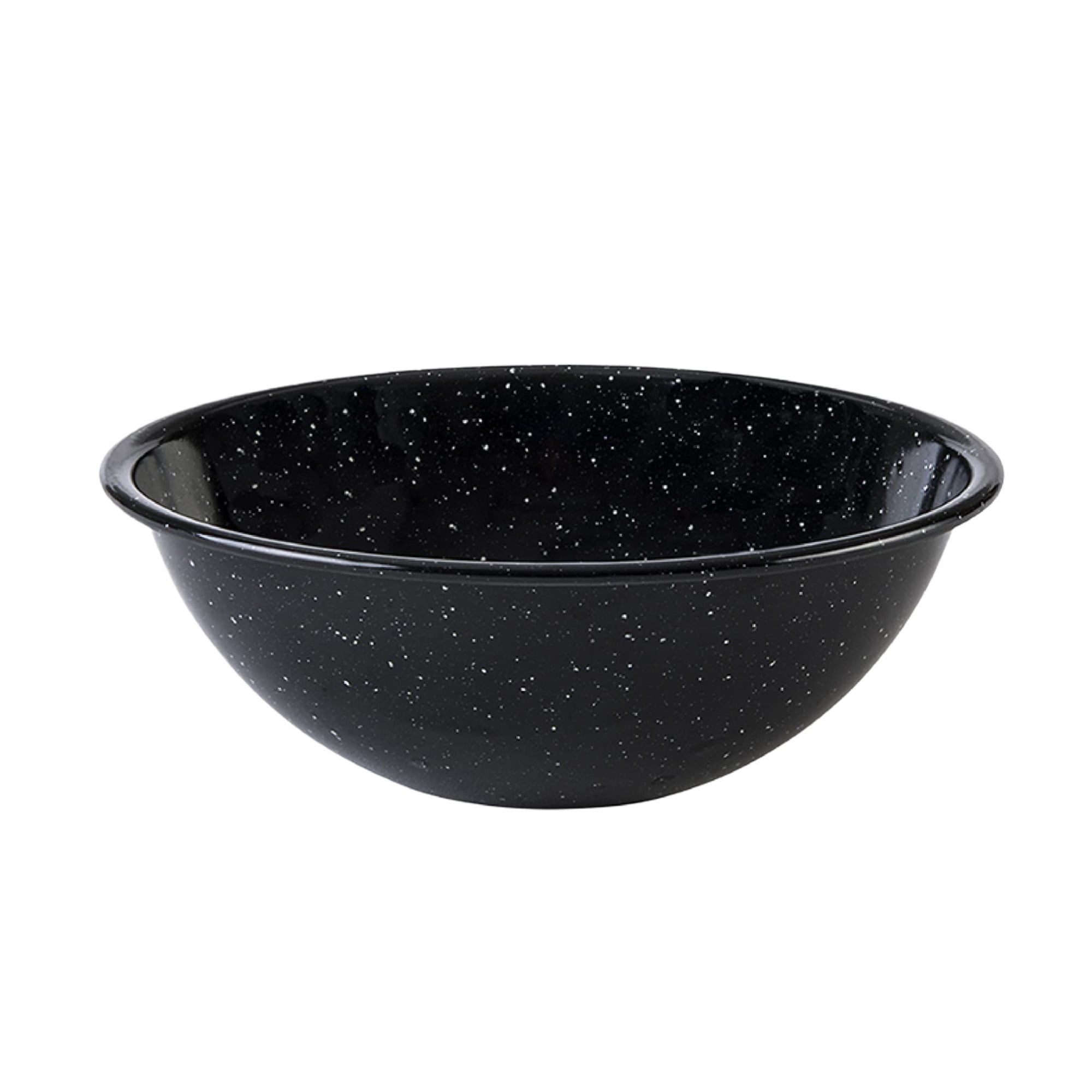 Granite Wire 7-Inch Enameled Steel Bowl - Durable Indoor/Outdoor Bowl ...