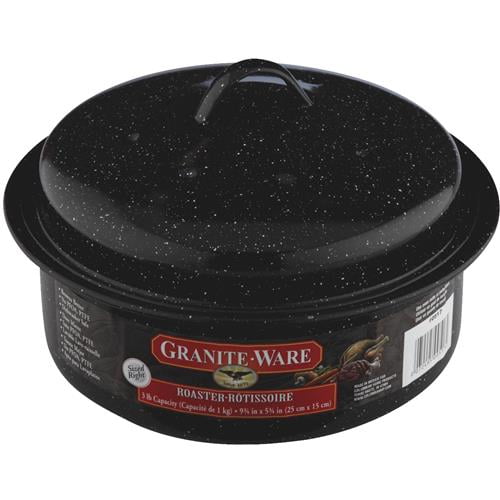 GraniteWare Covered Roaster Pan 3LB CVRD ROUND, Each - Walmart.com