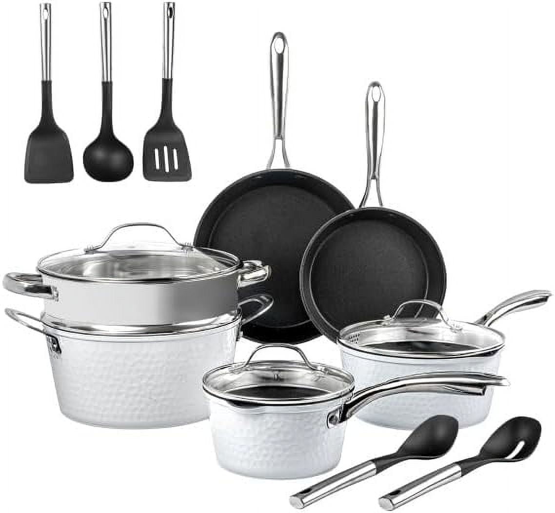 Granite Stone 15 Piece Nonstick Cookware Set, Induction Safe ...