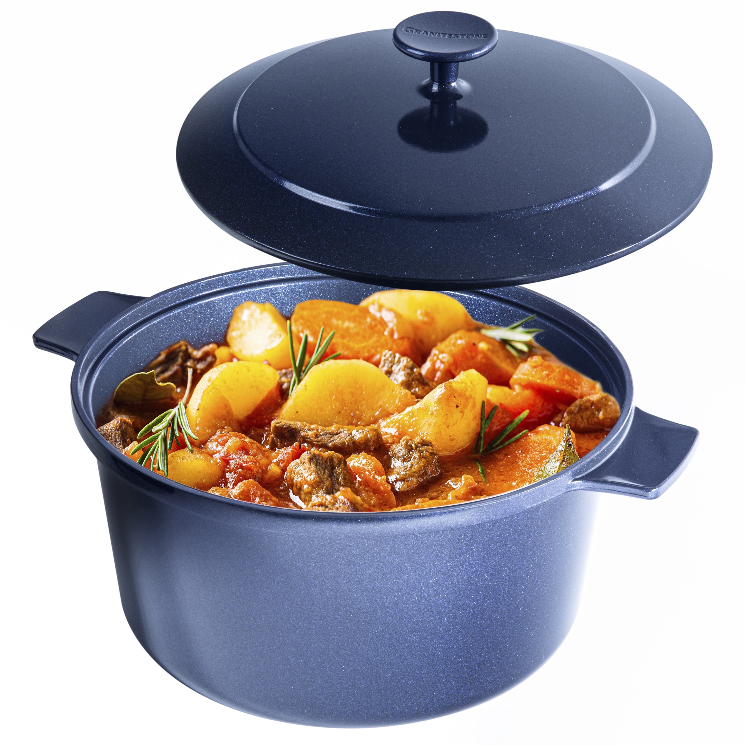 Granite Stone Ultra-Durable Mineral & Diamond Infused Nonstick Coating ...