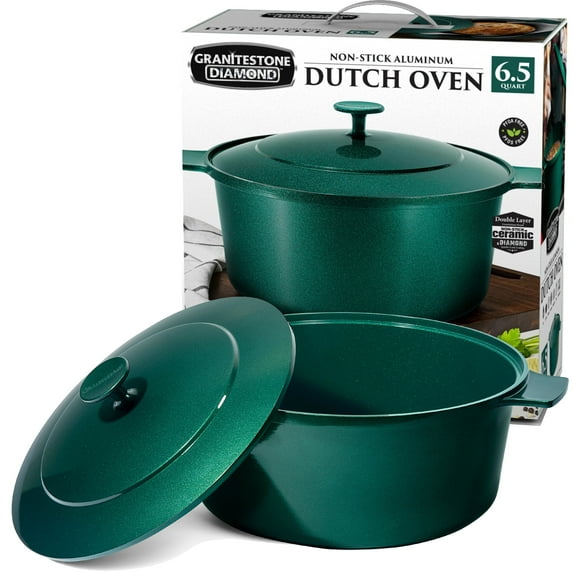 Granite Stone Ultra-Durable Mineral & Diamond Infused Nonstick Coating ...