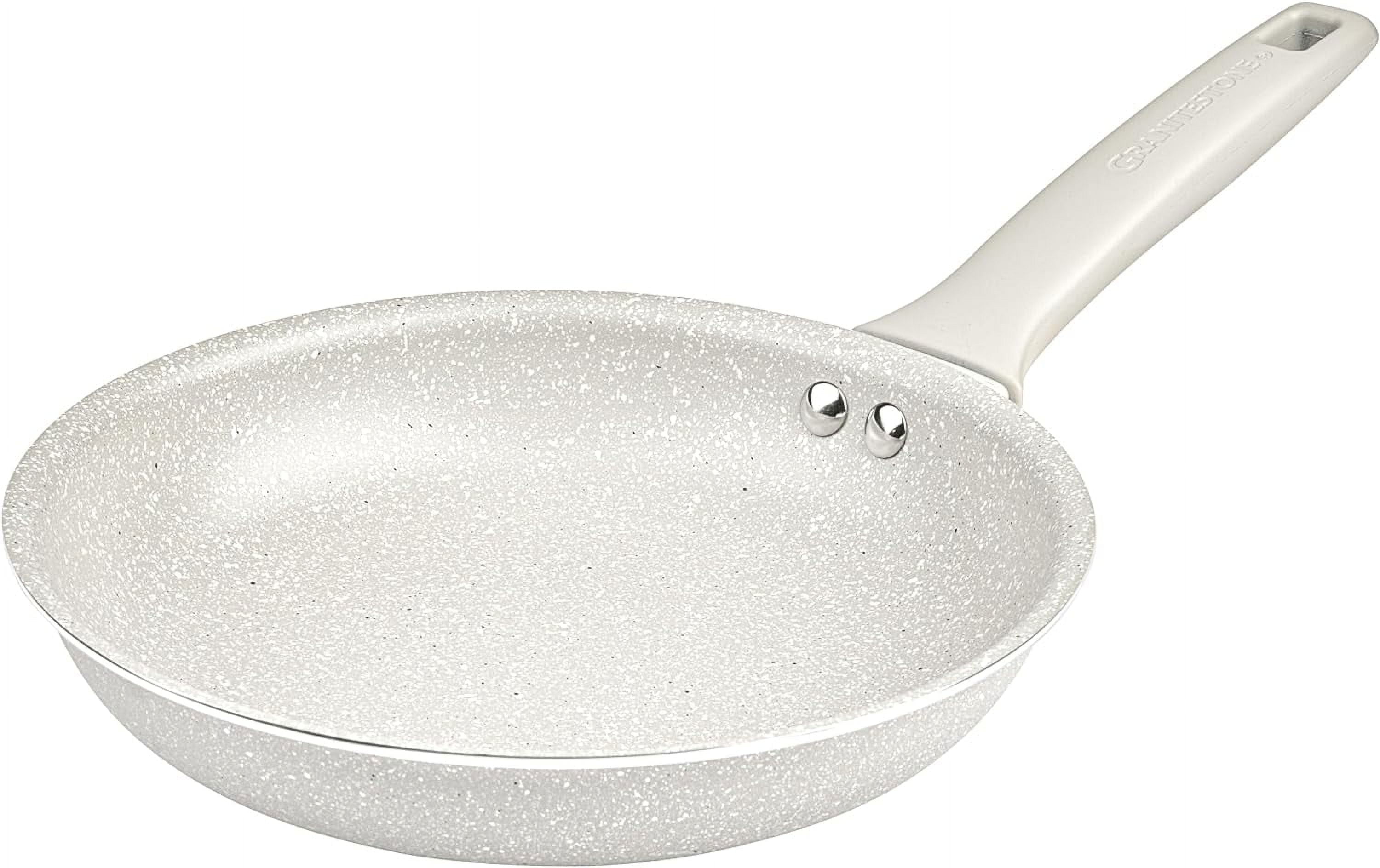 Granitestone Nonstick Frying Pan 12" inch Skillet Non Toxic Cooking Pan ...