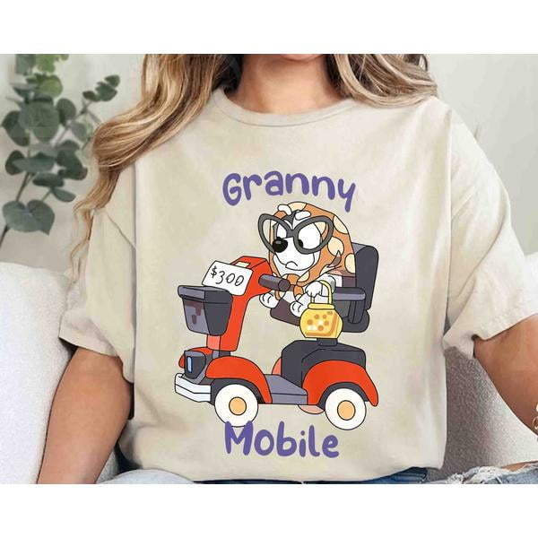 Granny Mobile Bluey Shirt , Mumlife Bluey Shirt, Bluey Famil Shirt ...
