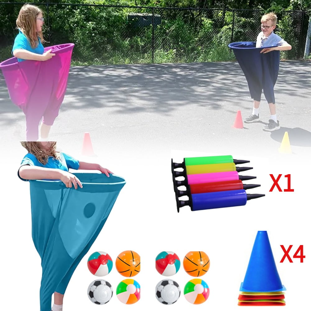 Granny Pants Outdoor Game for Adults - Ultimate Relay Race Kit with 4/8 ...