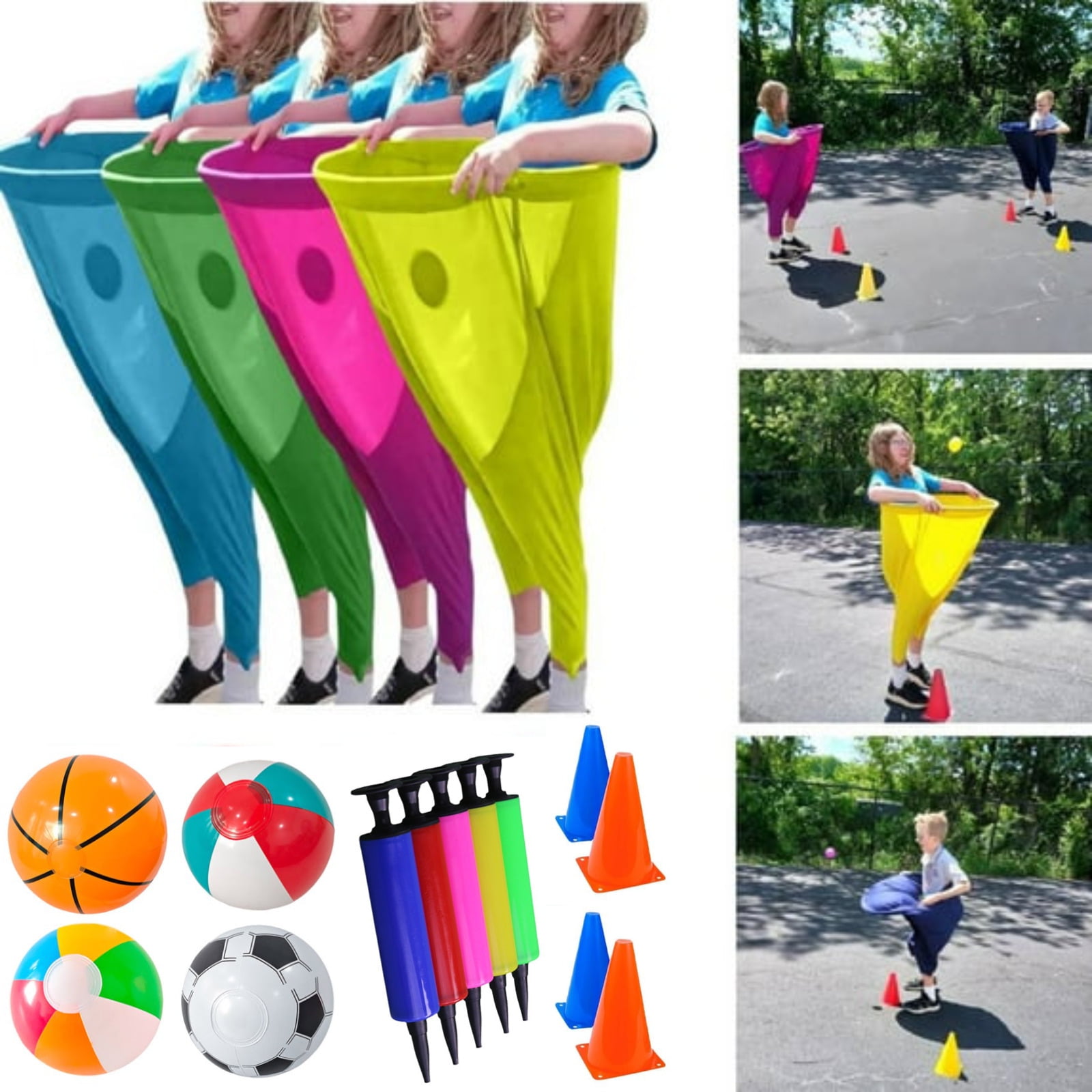 Granny Pants Outdoor Game, No Hands Multi-Player Courtyard Giant Granny ...