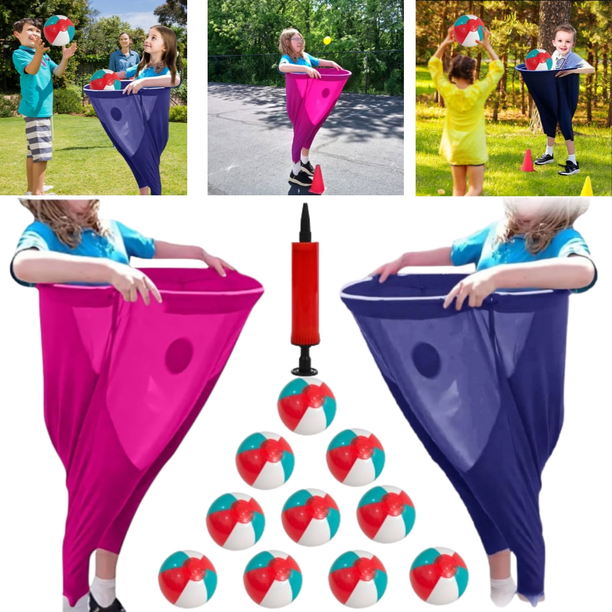 Granny Pants Outdoor Game, No Hands Multi-Player Courtyard Giant Granny ...