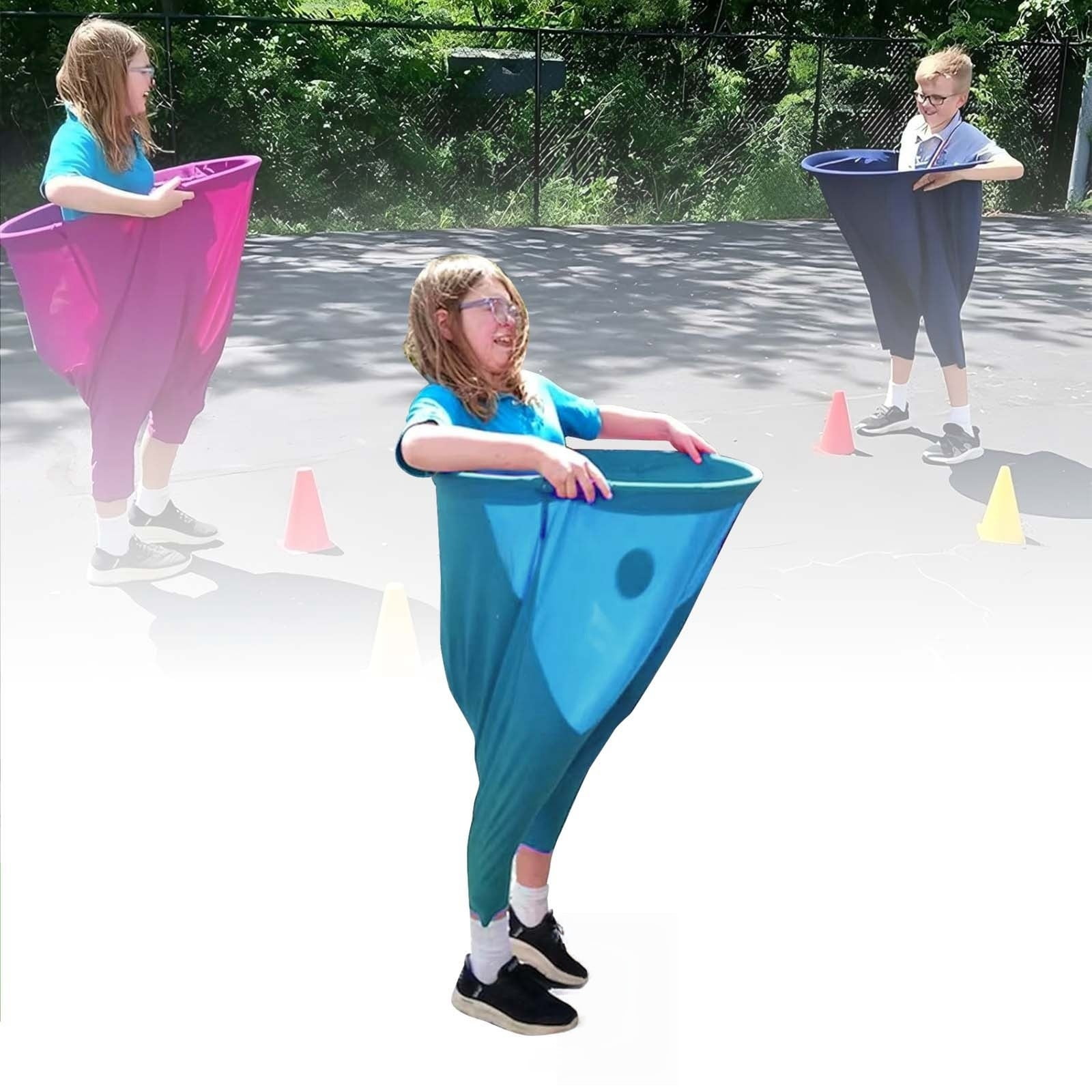 Granny Pants Yard Game Set - Giant Outdoor Party Game with Bouncy Balls & Marker Cones, Fun ...
