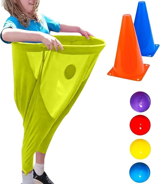 Granny Pants Yard Game Sets – 2PCS Hilarious Party Pants for 4 Players ...