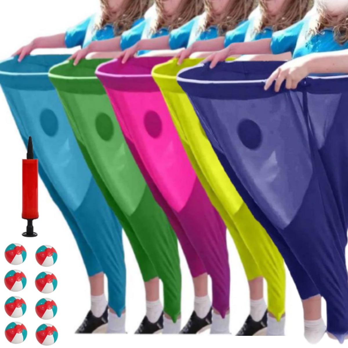 Granny Pants Yard Game Sets, Freaky Party Games Pants, Funny Giant Pants with Bouncy Balls and ...
