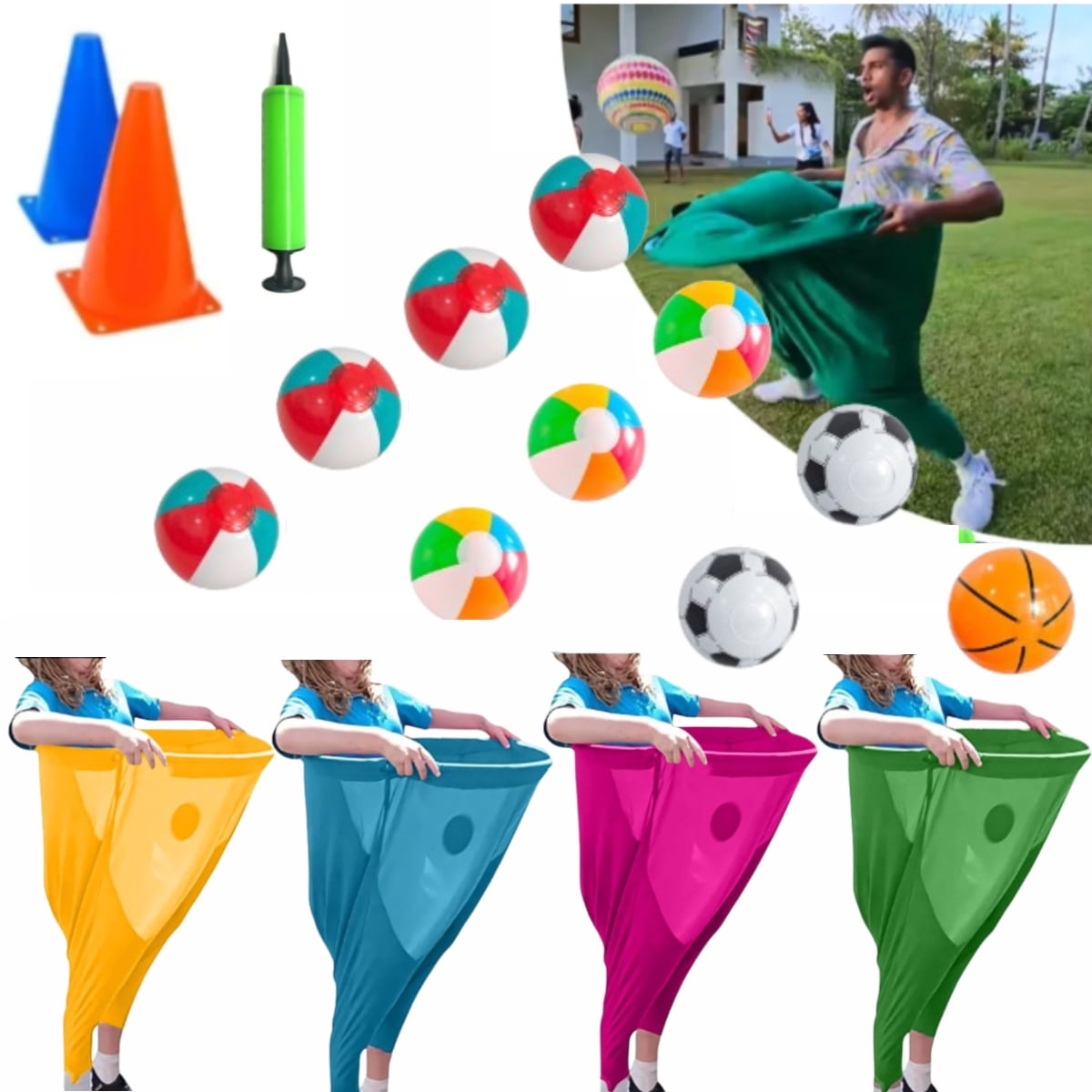 Granny Pants Yard Game Sets,Giant Freaky Outdoor Party Game with 2 ...