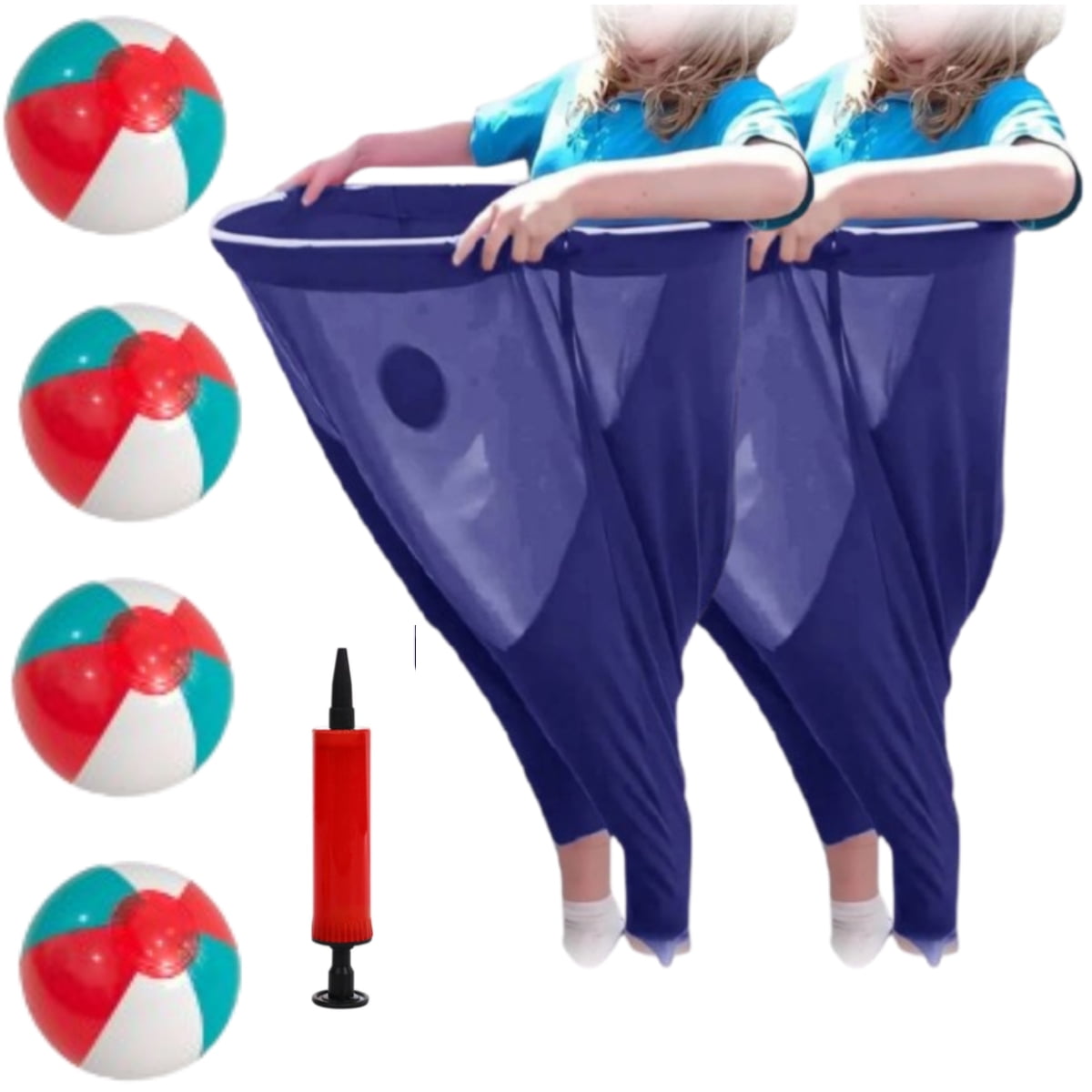 Granny Pants Yard Game Sets,Giant Outdoor Party Game Pants with Bouncy ...