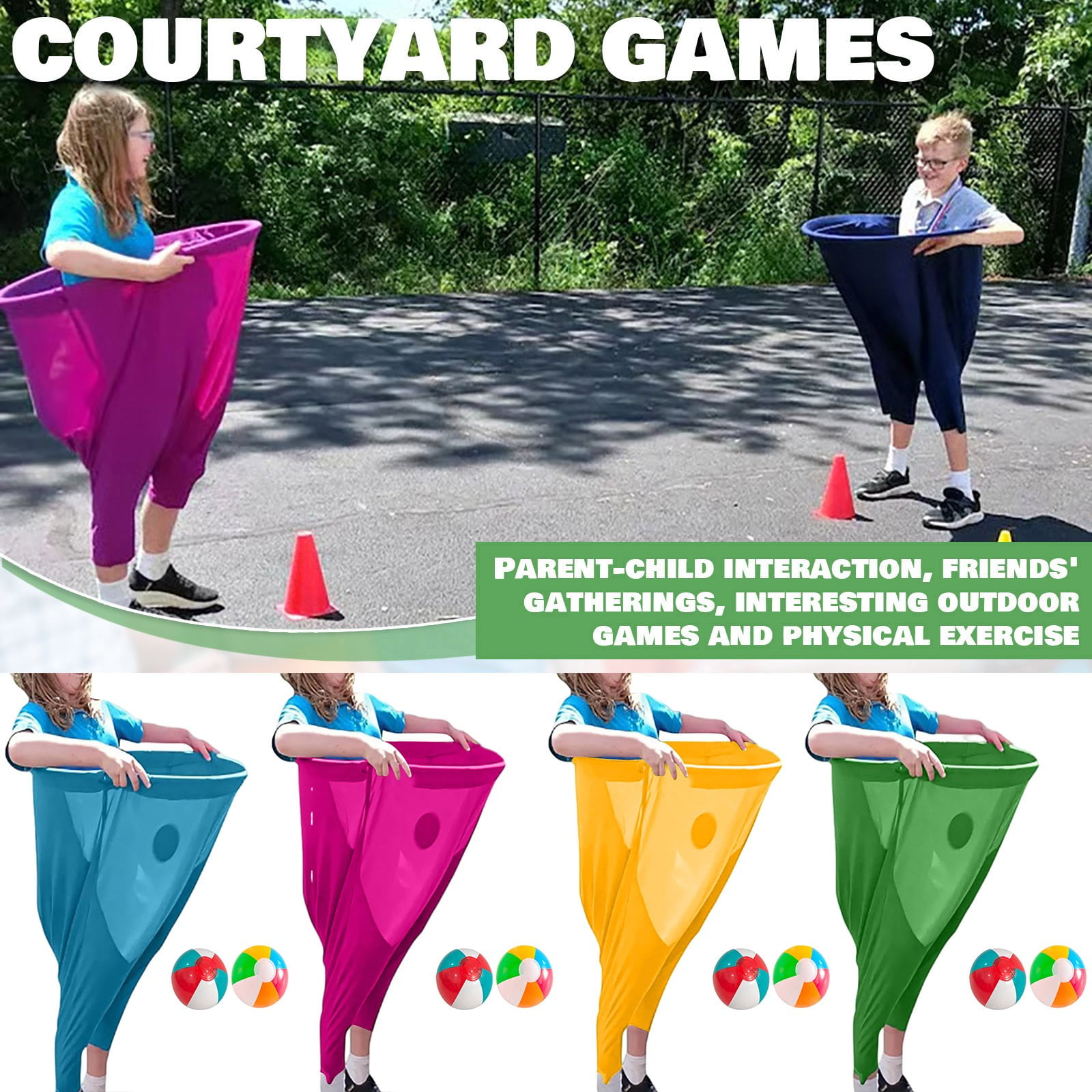 Granny Pants Yard Game Sets, Granny Pants Outdoor Game with Bouncy ...