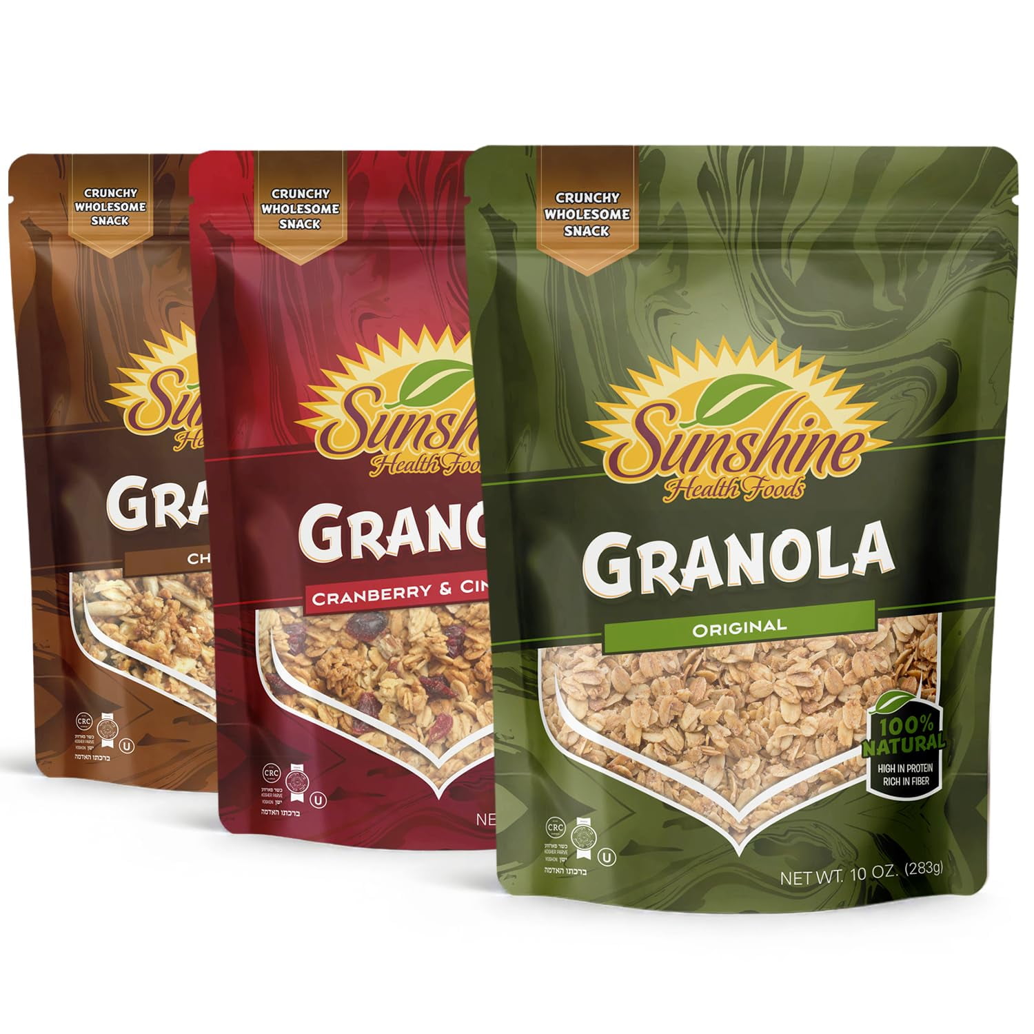 Granola Cereal Variety Pack, TSF6 3 Delicious Packs of Cranberry ...