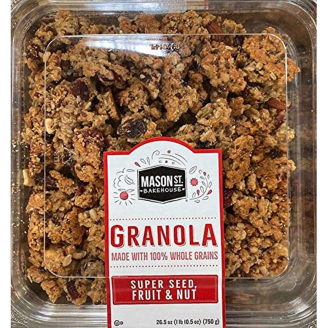 Granola Super Seed, Fruit and Nut - 26.5 ounce (1 lb 10.5oz) - Walmart.com