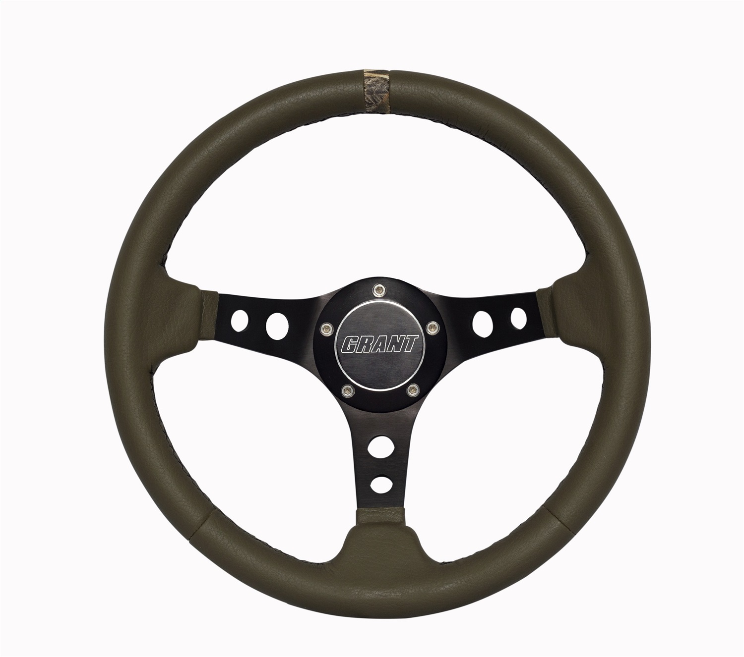 Grant 1205 Camo Steering Wheel; Military Green w/Camo Center Marker ...